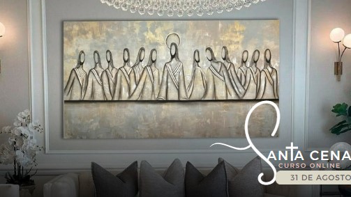 Curso de Pintura - Santa Cena - Leenith Borges - Arte | Hotmart