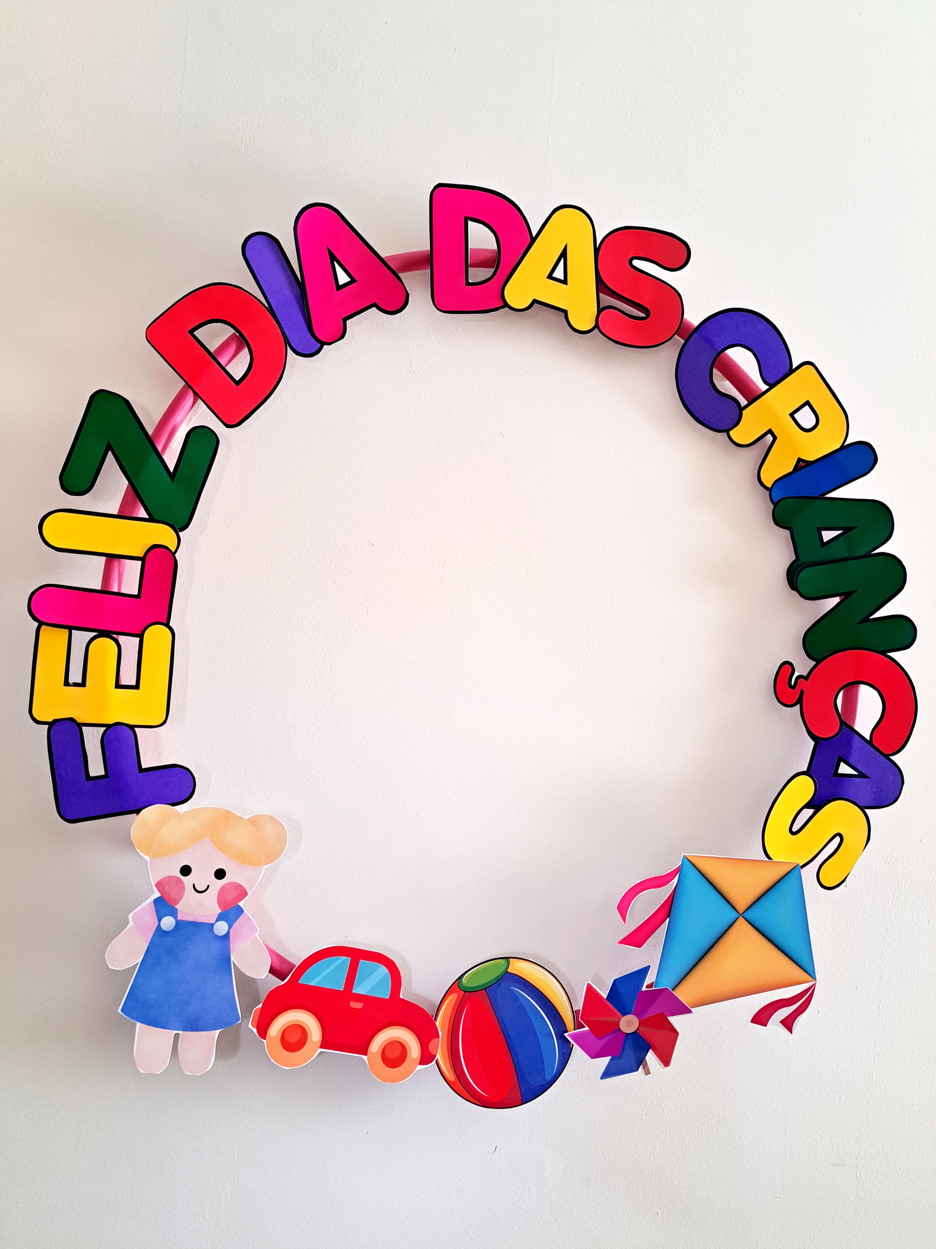 BAMBOLÊ TEMA BRINQUEDOS PARA FOTOS DIA DAS CRIANÇAS