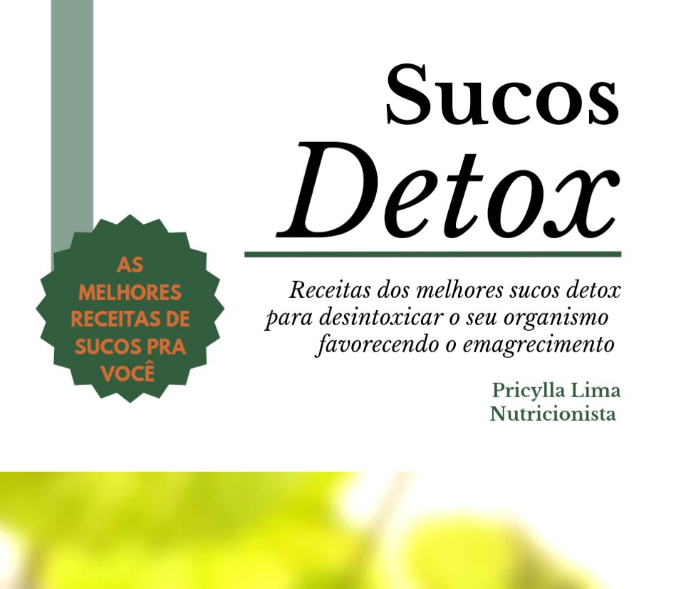 Os melhores Sucos Detox