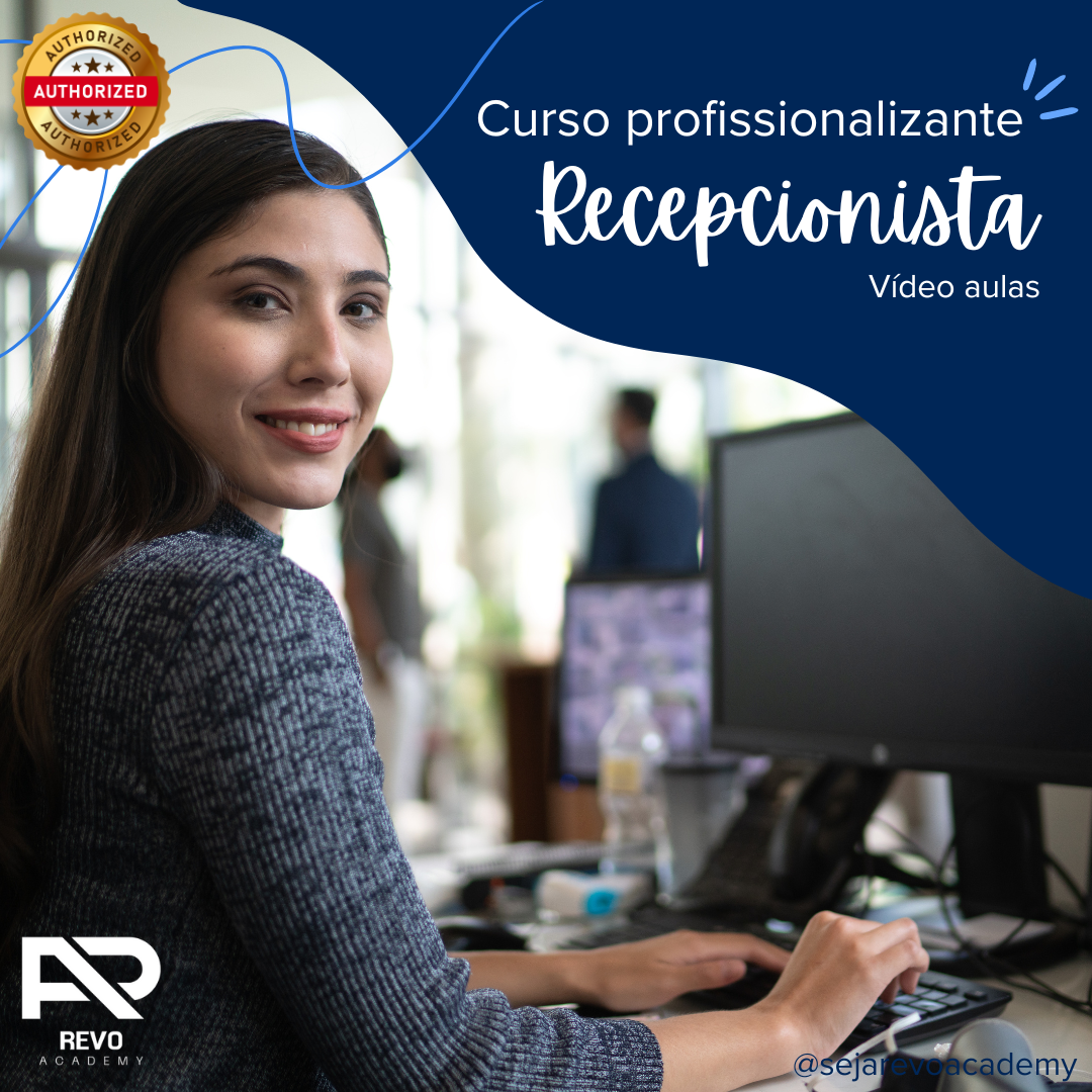 Recepcionista | Revo Academy - Revo Academy | Hotmart