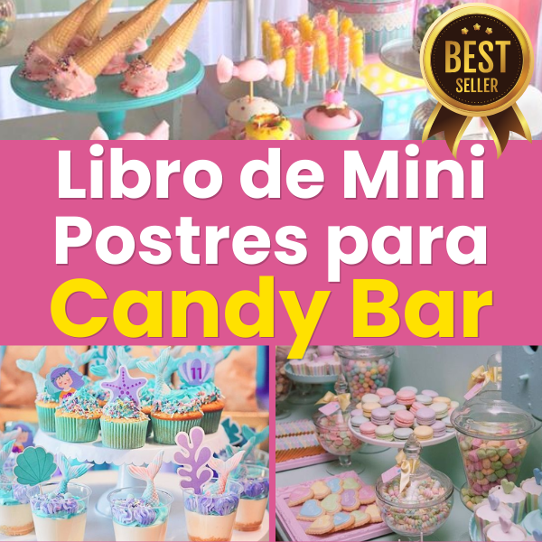 Mini postres irresistibles para Candy bar: Delicias para tu Mesa de...