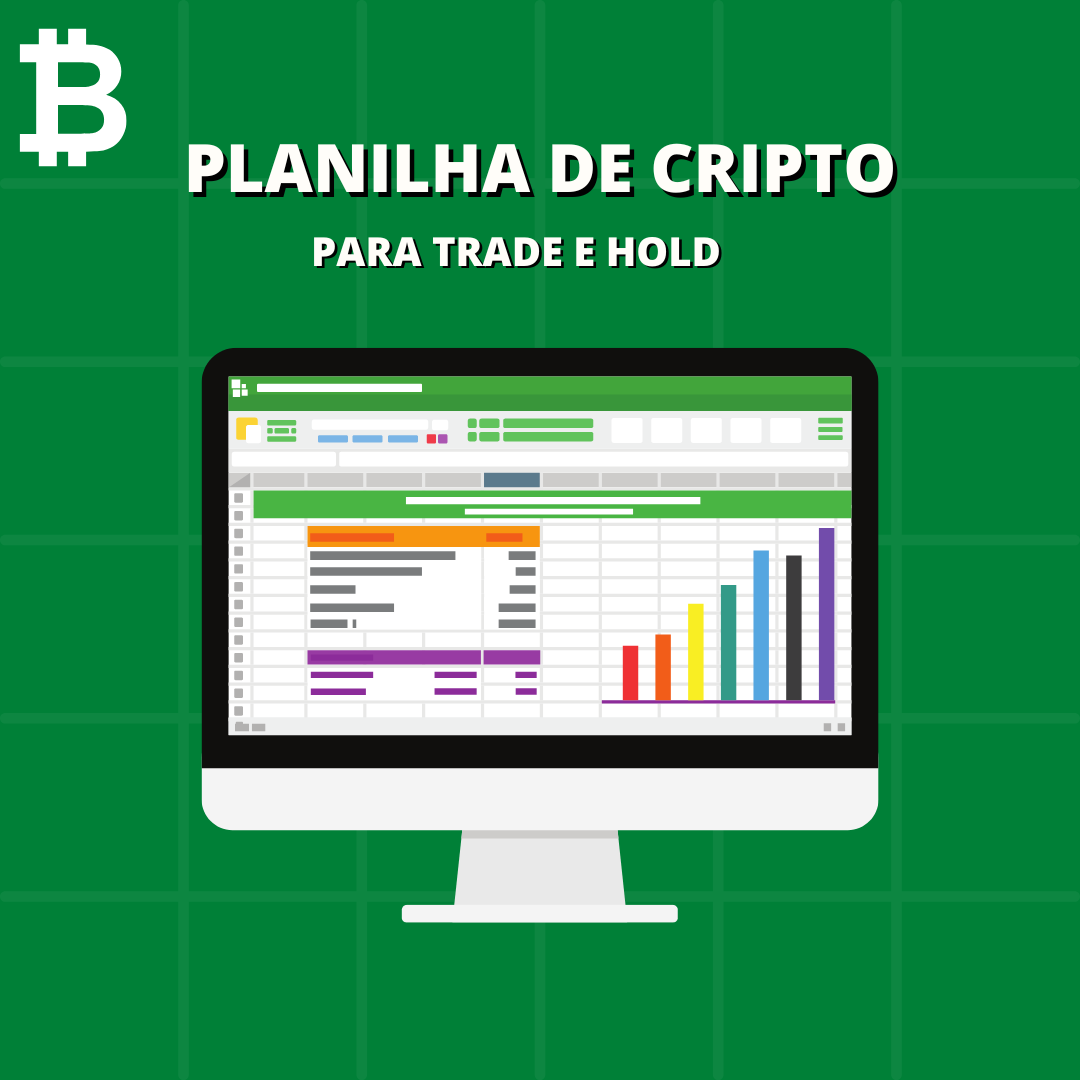 Planilha Excel de Criptomoedas para Gerenciamento de Trade e Hold