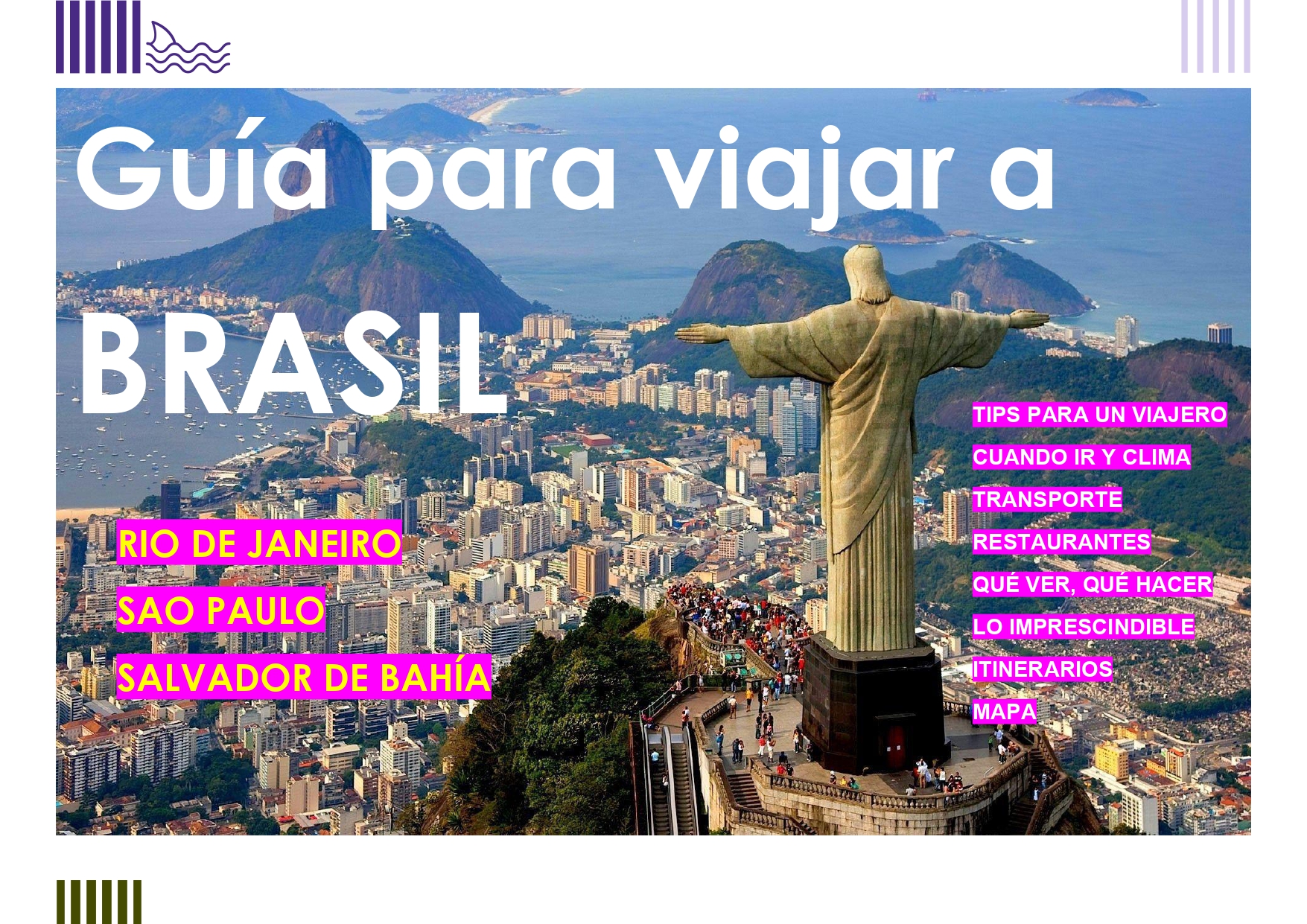 Guía para viajar a BRASIL - OSCAR AUGUSTO PAXI | Hotmart