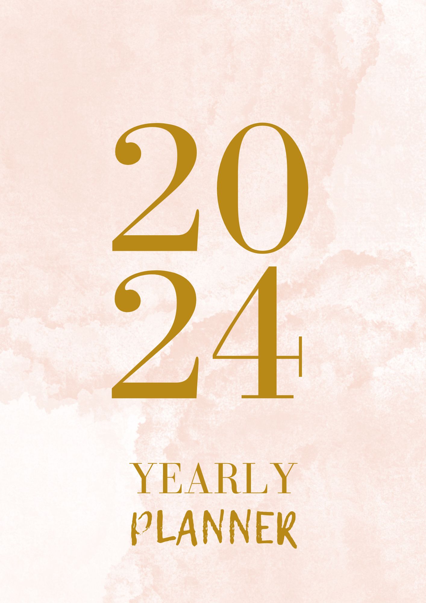 ¡Yearly planner 2024!