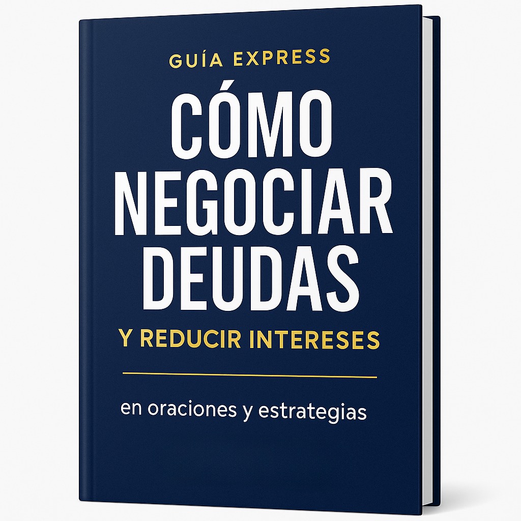 Guía Express: Cómo Negociar Deudas y Reducir Intereses - Jorge Augu...