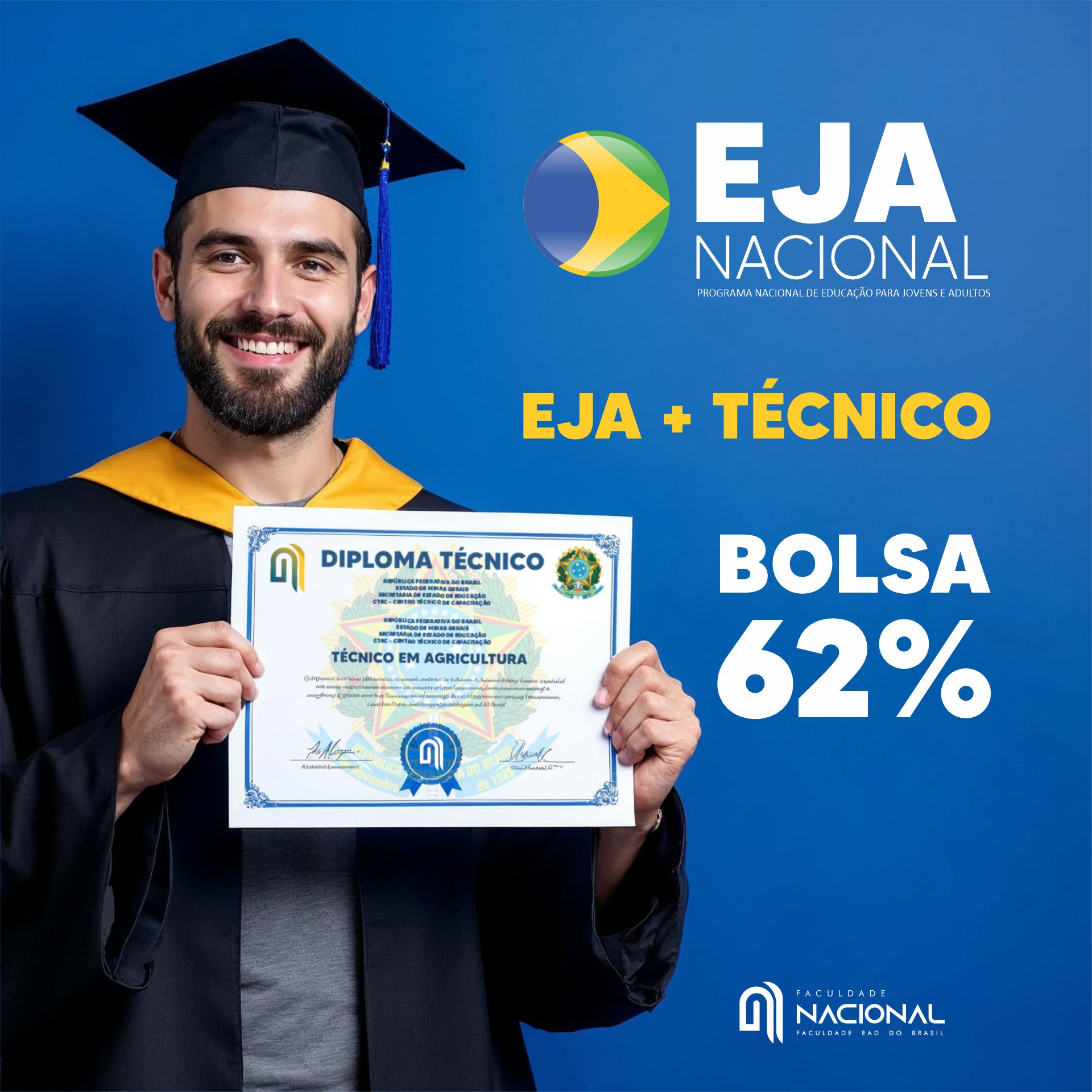 COMBO EJA + TÉCNICO - BOLSA 62% - AJO - GRUPO LIVEWAY - Cursos Técn...