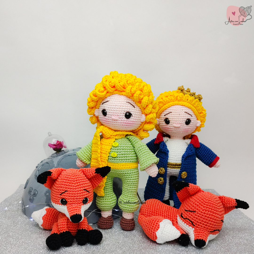 Pequeno Príncipe Amigurumi - danielle celi victor de barros | Hotmart