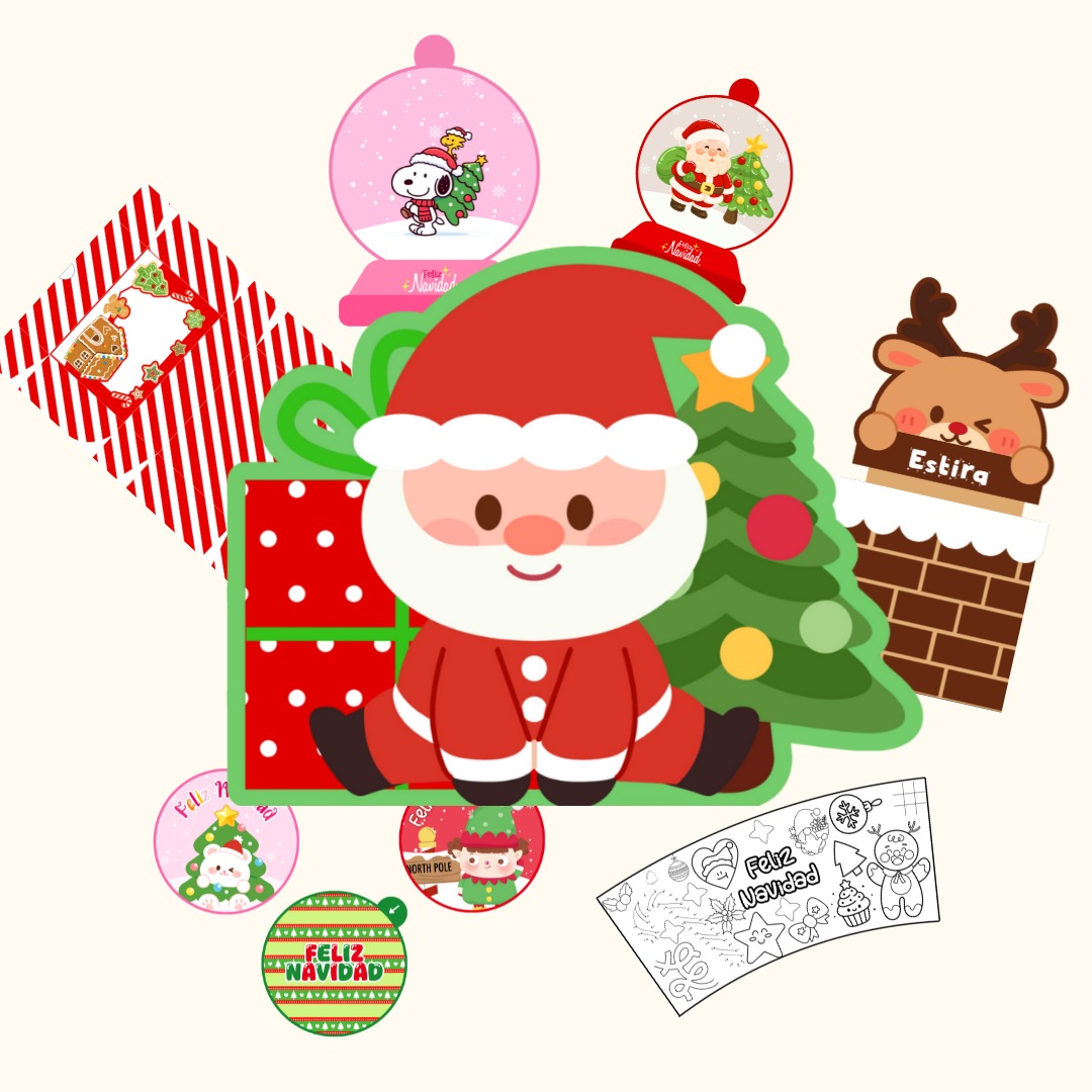 Kit Navideño (PDF + Canva) - Koi es amor | Hotmart