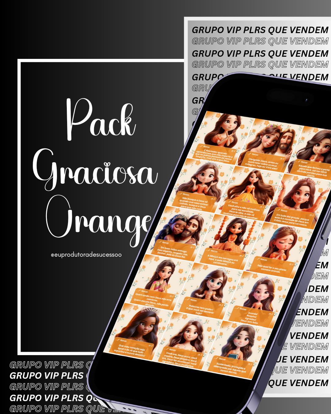 Pack GRACIOSA Orange PLR