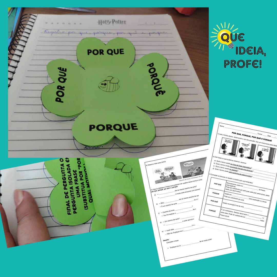 Uso Dos Porquês Exercícios Com Tirinhas Com Gabarito - FDPLEARN