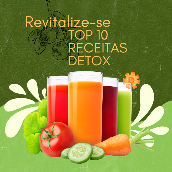 Revitalize-se - Top 10 Receitas Detox - Jojo | Hotmart
