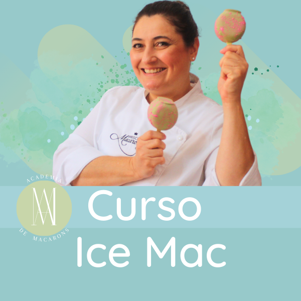 Curso de Ice Mac - Macaron recheado com sorvete artesanal