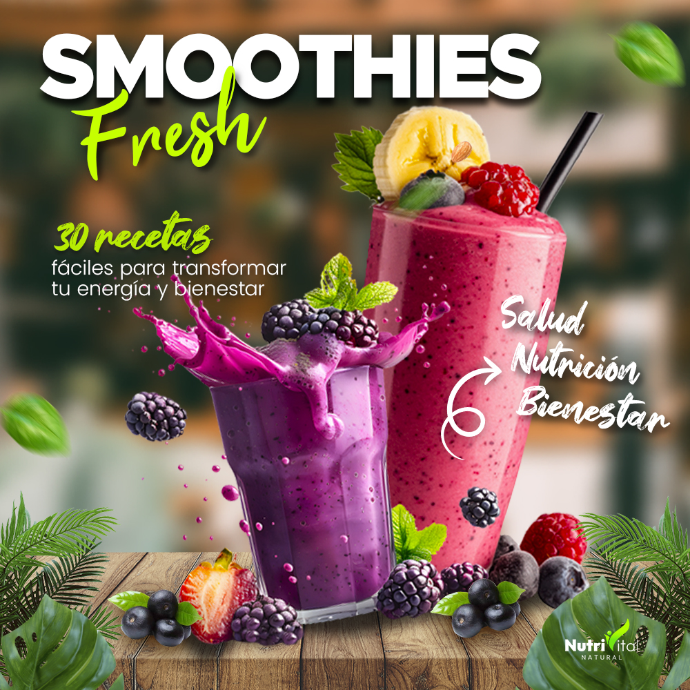 Ebook: Recetas de Smoothies Nutritivos y Fáciles - Guía Completa Nu...