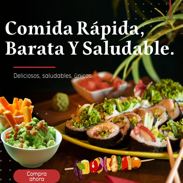 Comida Rápida, Barata Y Saludable. - Lizandro Estévez | Hotmart