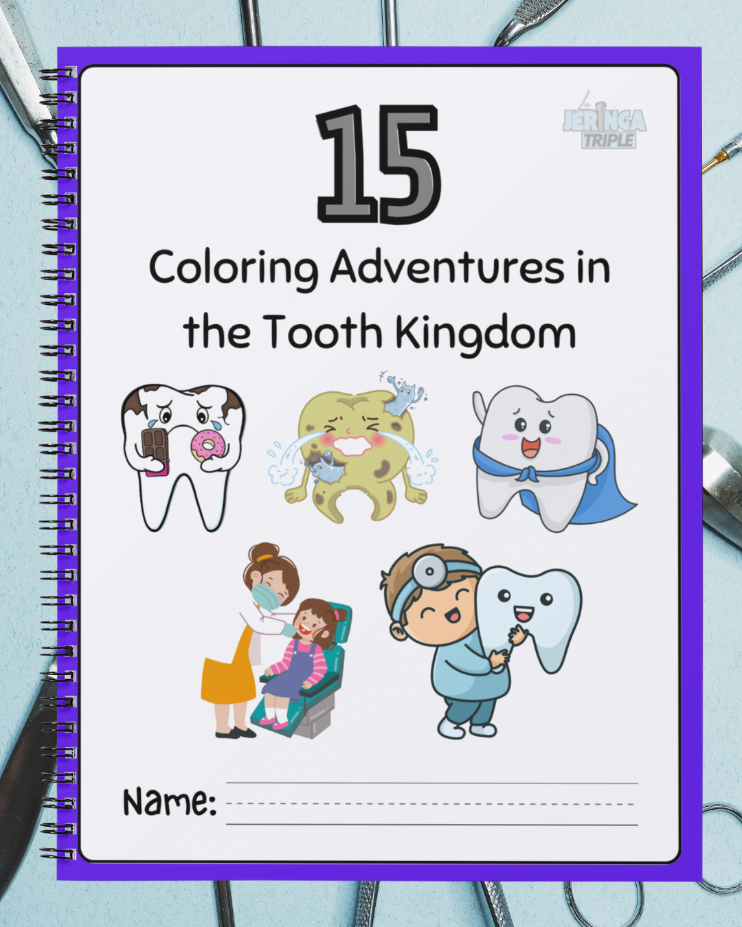 15 Coloring Adventures in the Tooth Kingdom - lajeringatriple | Hot...