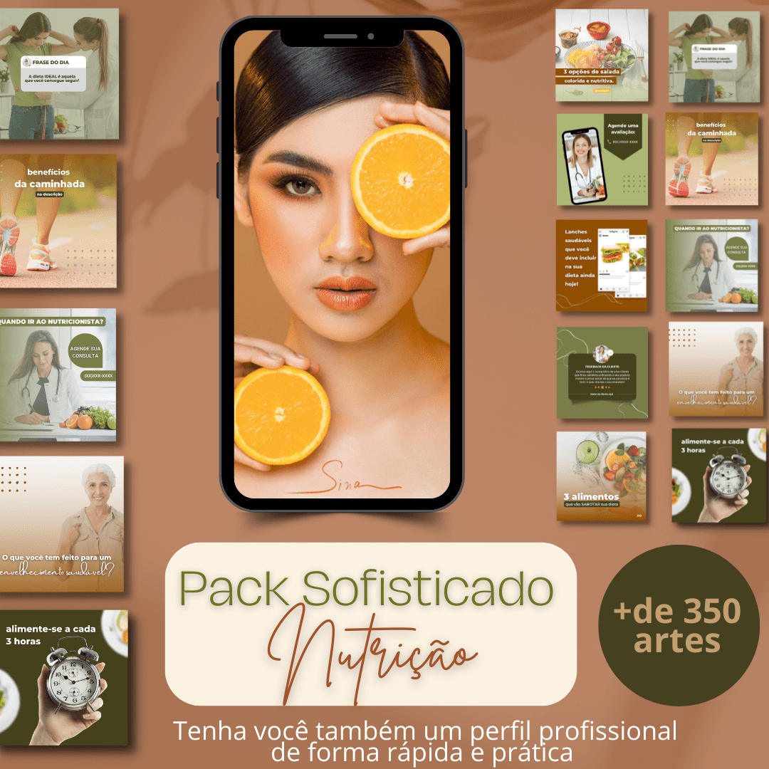 PACK SOFISTICADO NUTRICIONISTA - Tatiane Silva | Hotmart