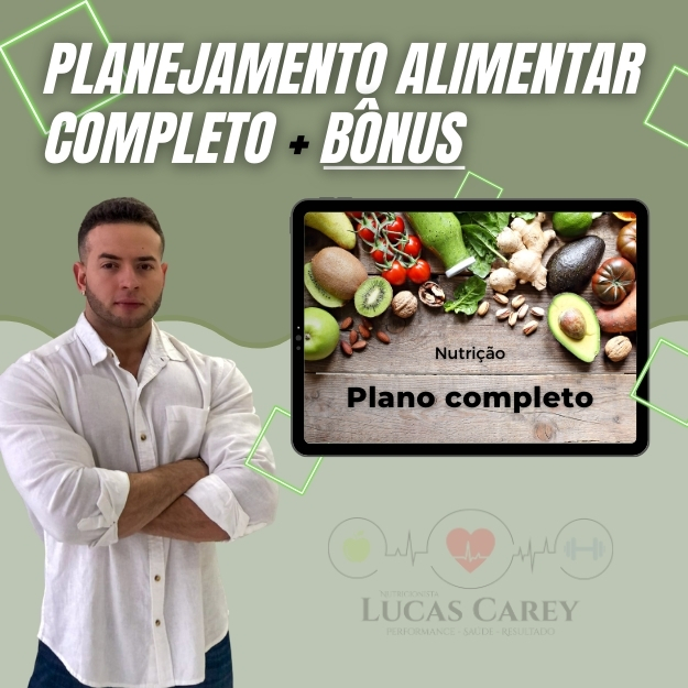 Planejamento alimentar PERSONALIZADO