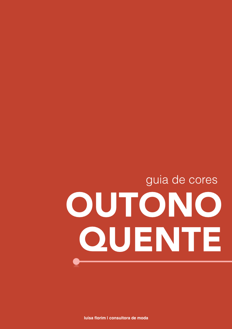 Guia de cores - Outono Quente - Luísa Florim | Hotmart