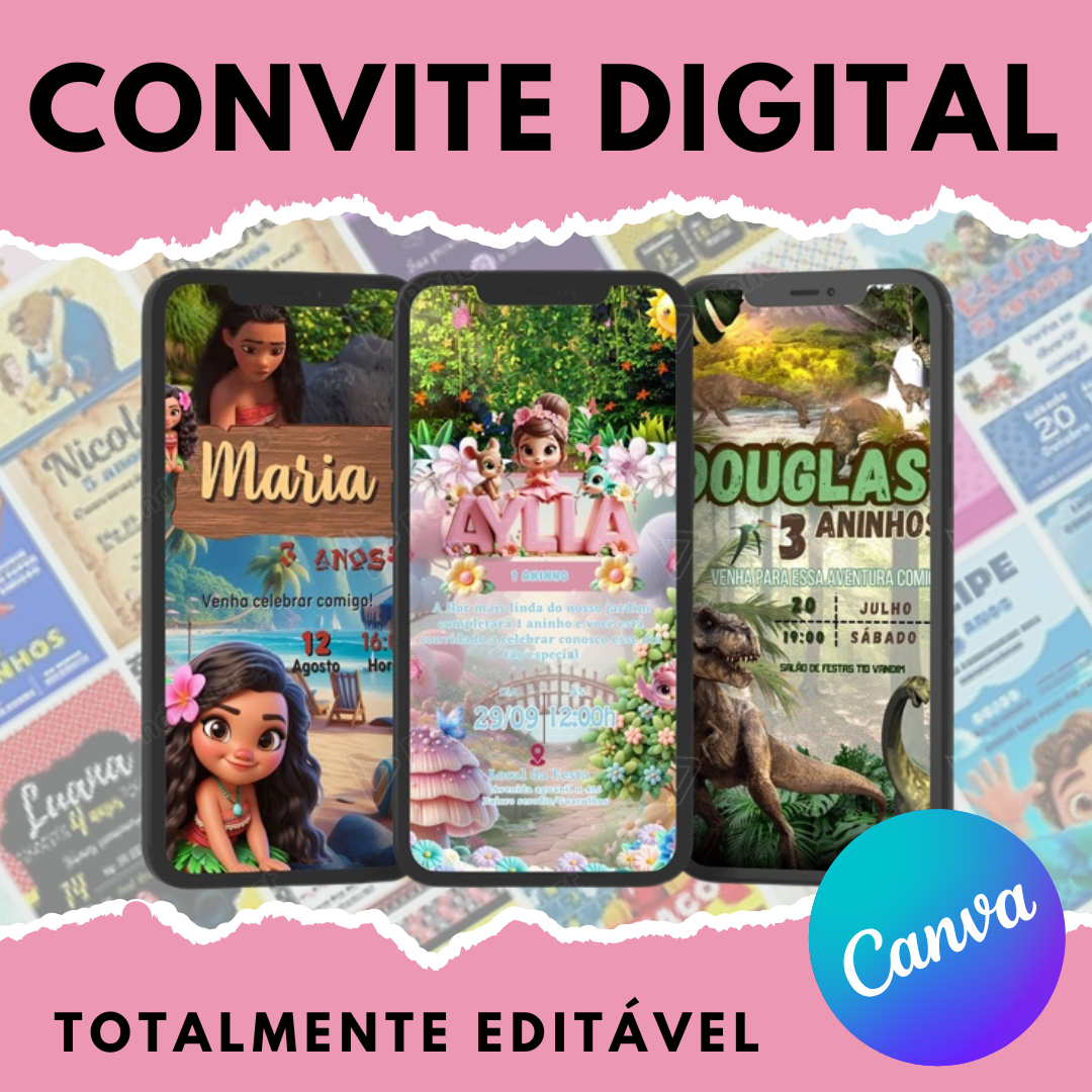 PACK CONVITE DIGITAL SUPER OFERTA - ITA GONZALEZ | Hotmart