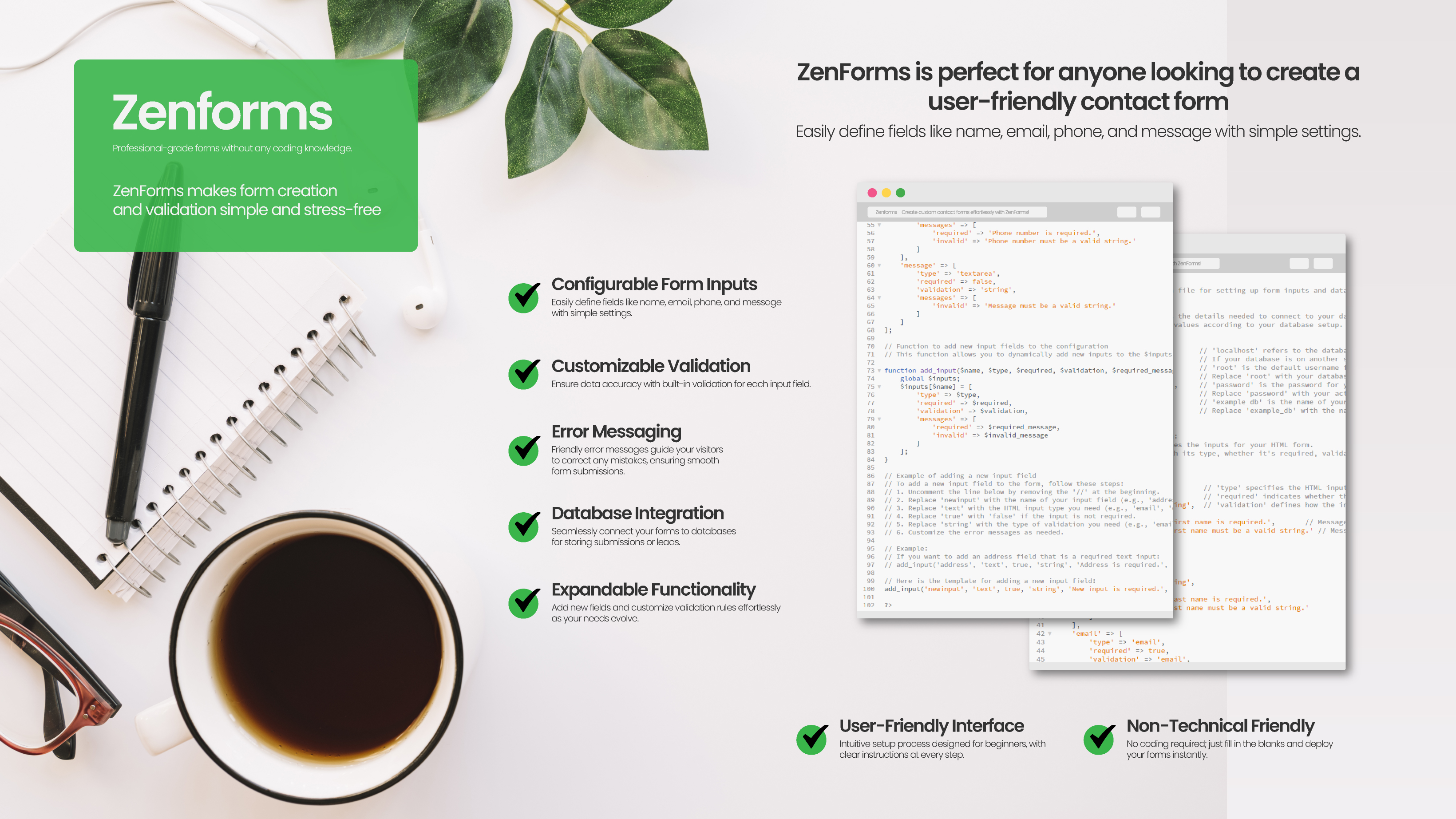 ZenForms - Effortless Form Configuration Suite