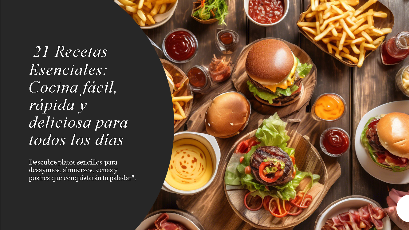 21 Recetas Esenciales: Cocina fácil, rápida y deliciosa para todos ...