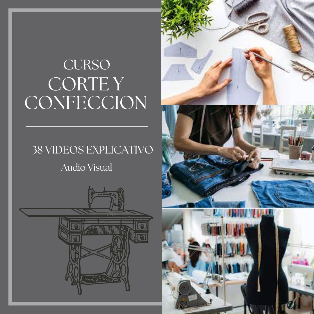 Curso de Corte y Confeccion - Cristian Frias | Hotmart