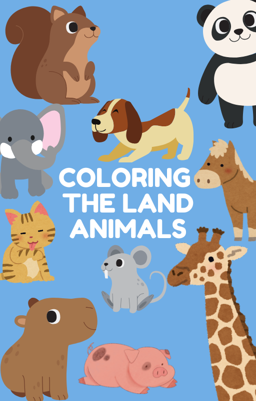 COLORING THE LAND ANIMALS - Diana Mayerly Duarte | Hotmart