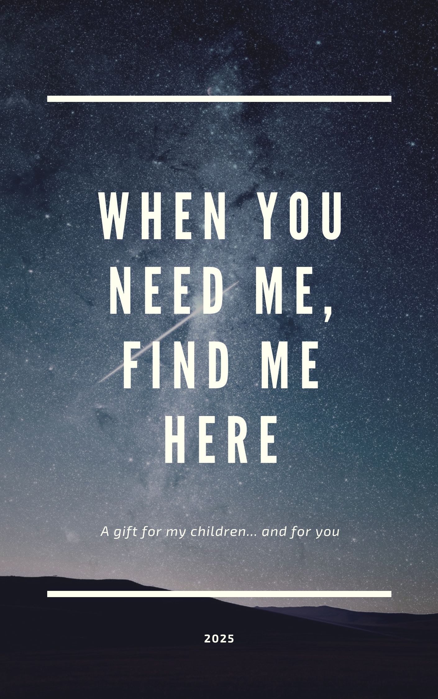 When you need me, find me here