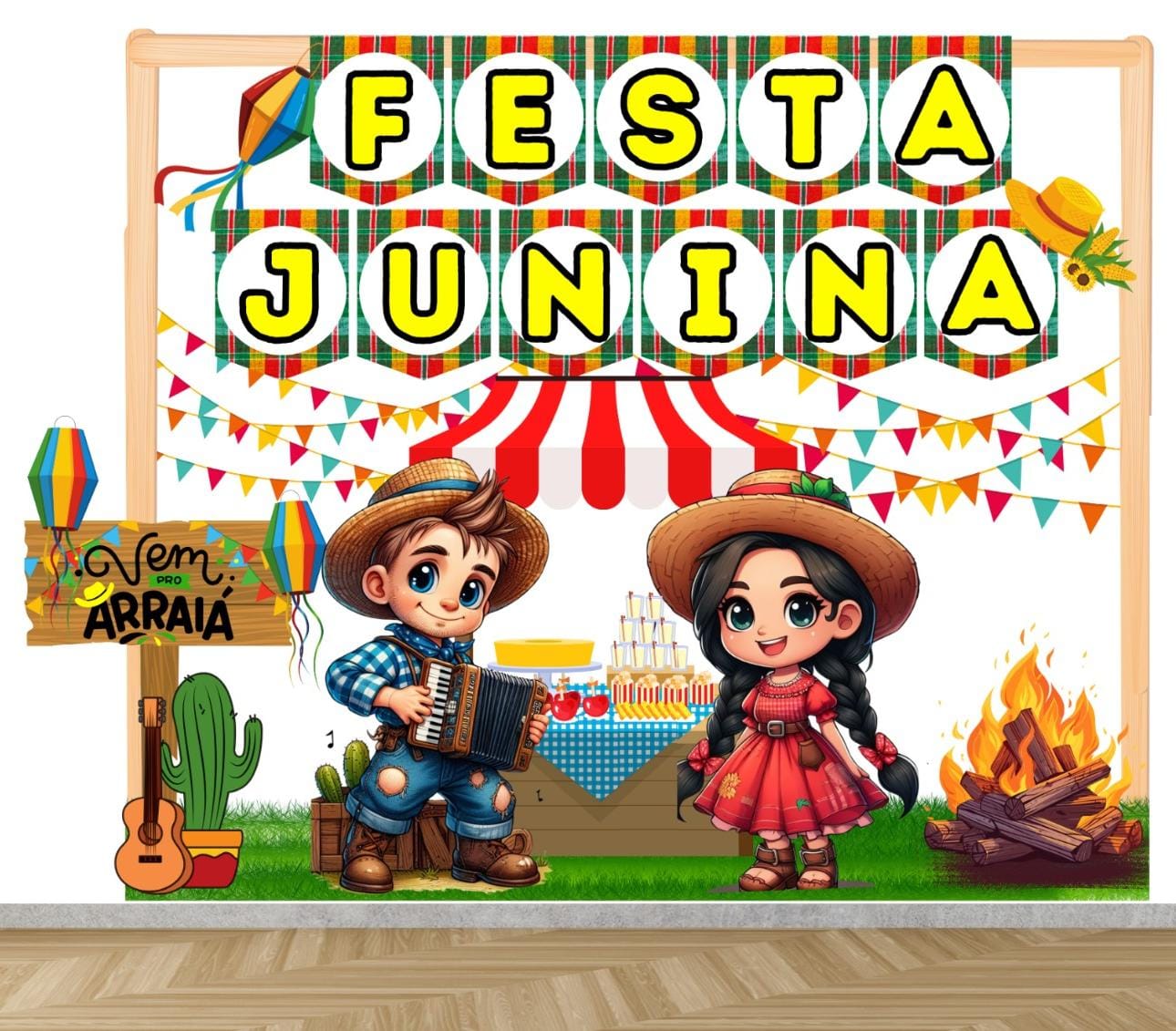 PAINEL FESTA JUNINA/JULINA - Roseli Regina de Jesus Souza | Hotmart