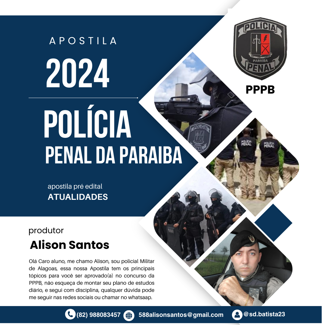 APOSTILA PPPB 2024 - Alison More | Hotmart