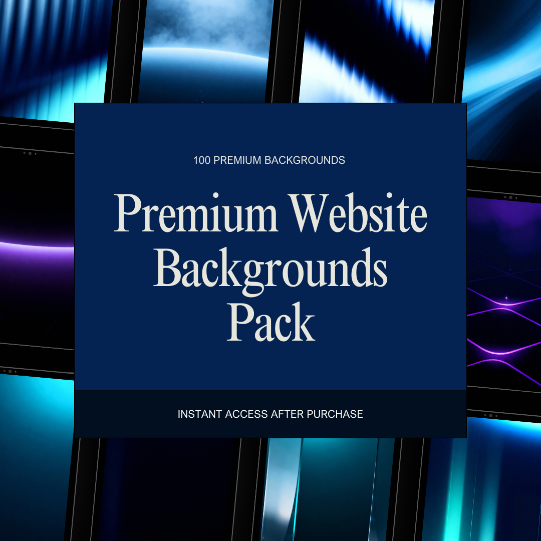 Premium Website Backgrounds Pack - aure create design | Hotmart