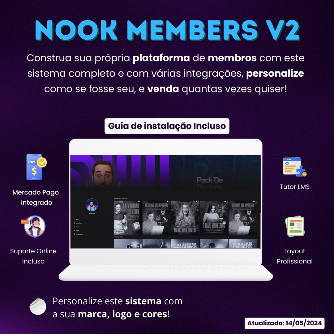 Área de Membros - Nook Members