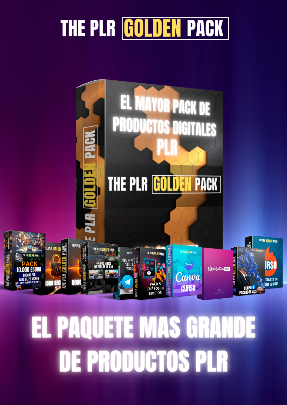 The PLR Golden Pack - Edison Rivero | Hotmart