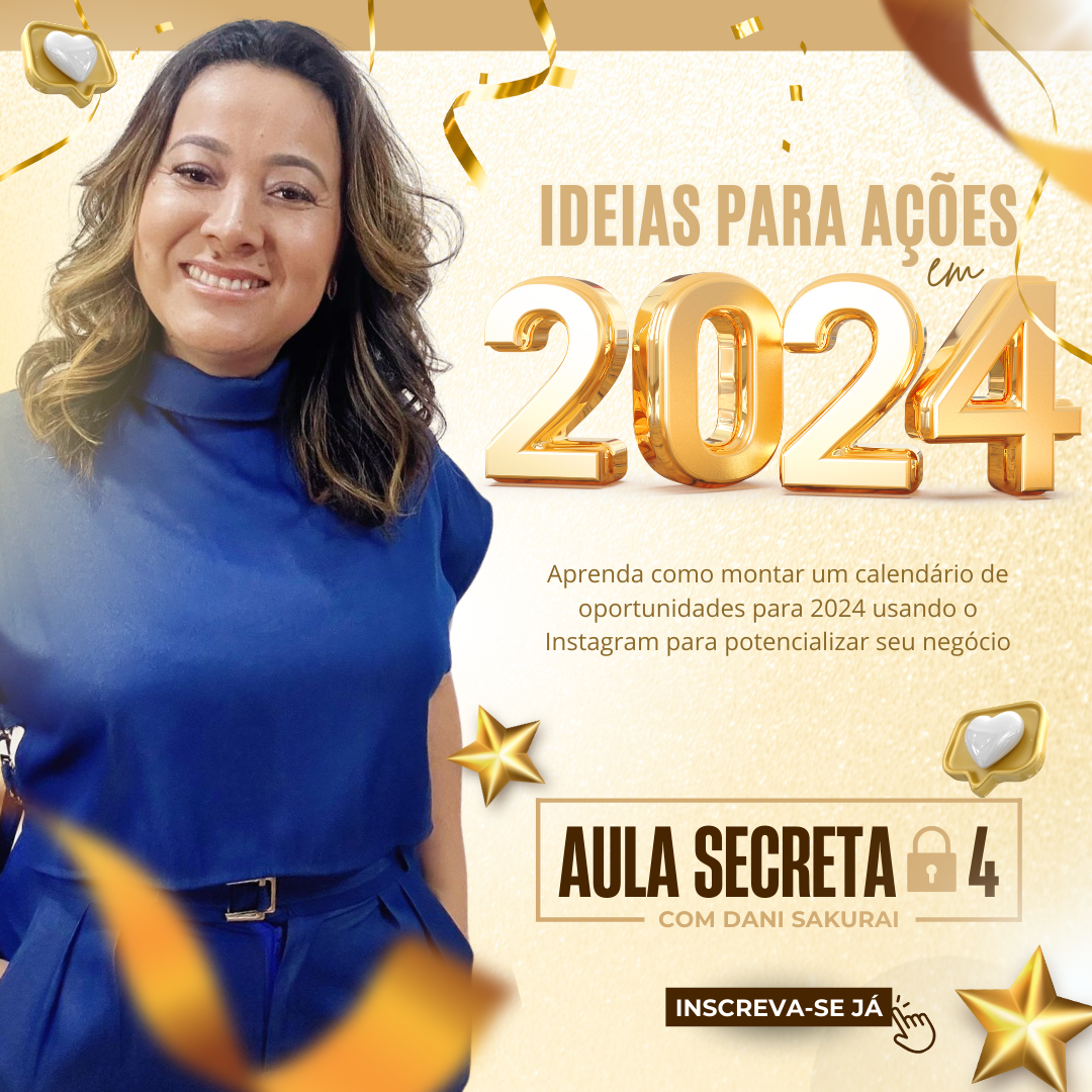 Aula Secreta 4 - Daniela sakurai | Hotmart