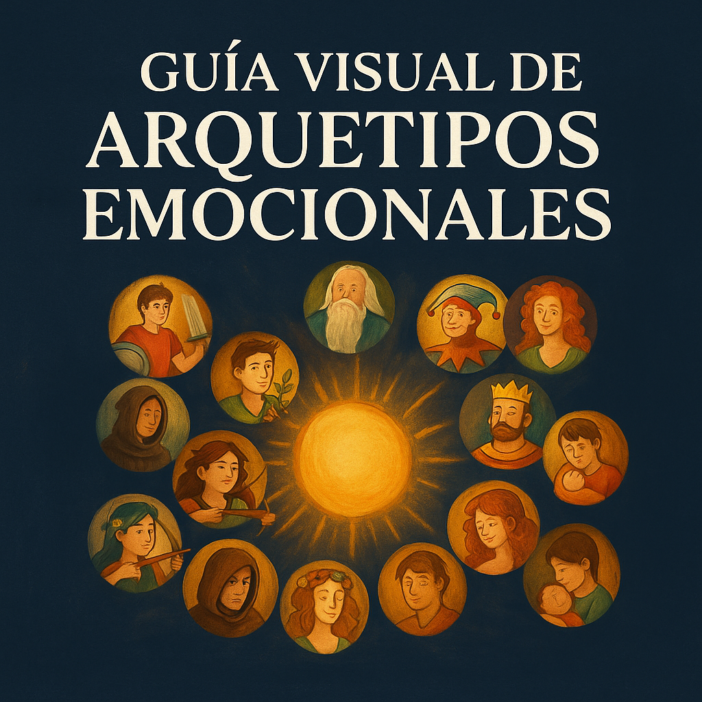 GUÍA VISUAL DE 12 ARQUETIPOS EMOCIONALES - CARL GUSTAV JUNG - Aiden...