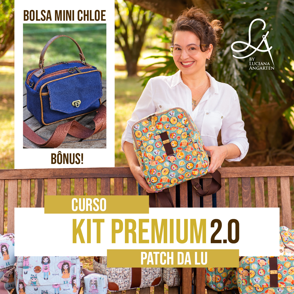 Kit Premium Patch da Lu 2.0