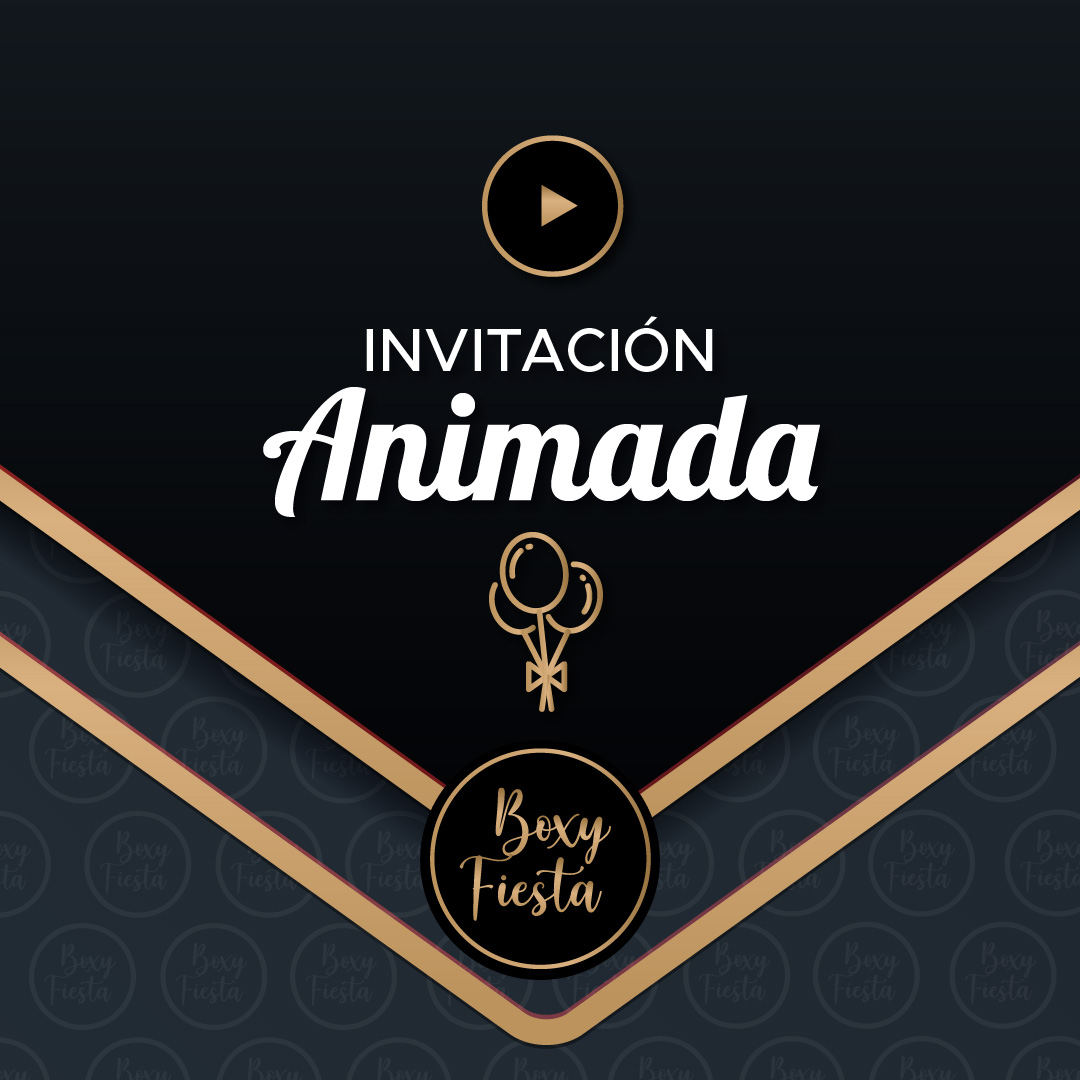 Invitación Animada - Boxy Fiesta | Hotmart