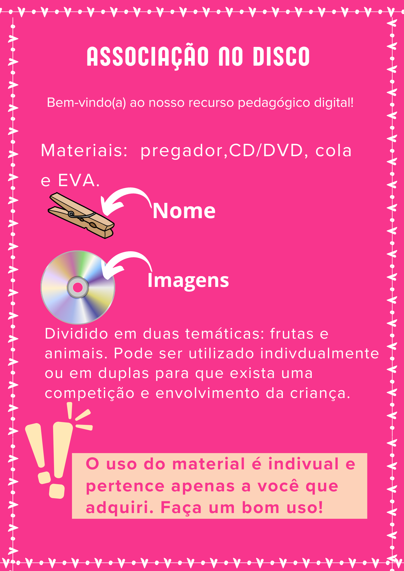 ASSOCIAÇÃO NO DISCO