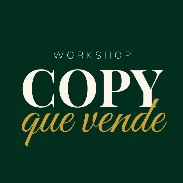 Ingresso do Workshop Copy que Vende - Marketing Na Moral | Hotmart