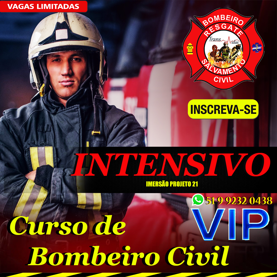 CURSO DE BOMBEIRO CIVIL