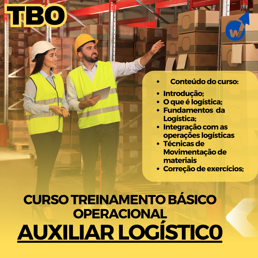 TBO AUXILIAR LOGÍSTICO - WORK APP | Hotmart