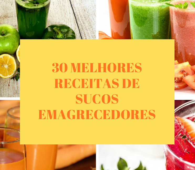 30 Melhores Receitas de Sucos Detox