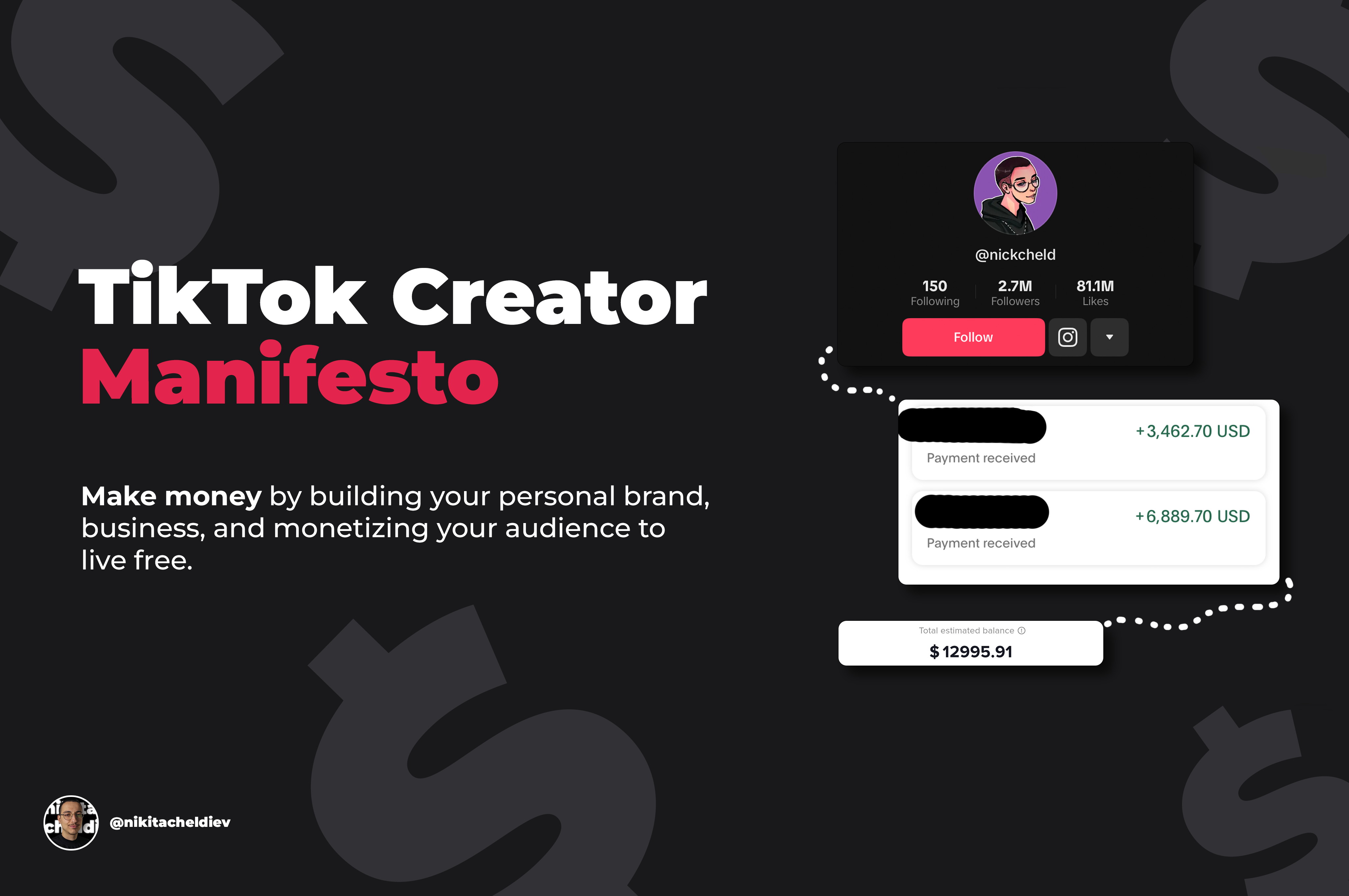 Manifesto for TikTok Creators: Expand Your Brand and Increase Your Earnings