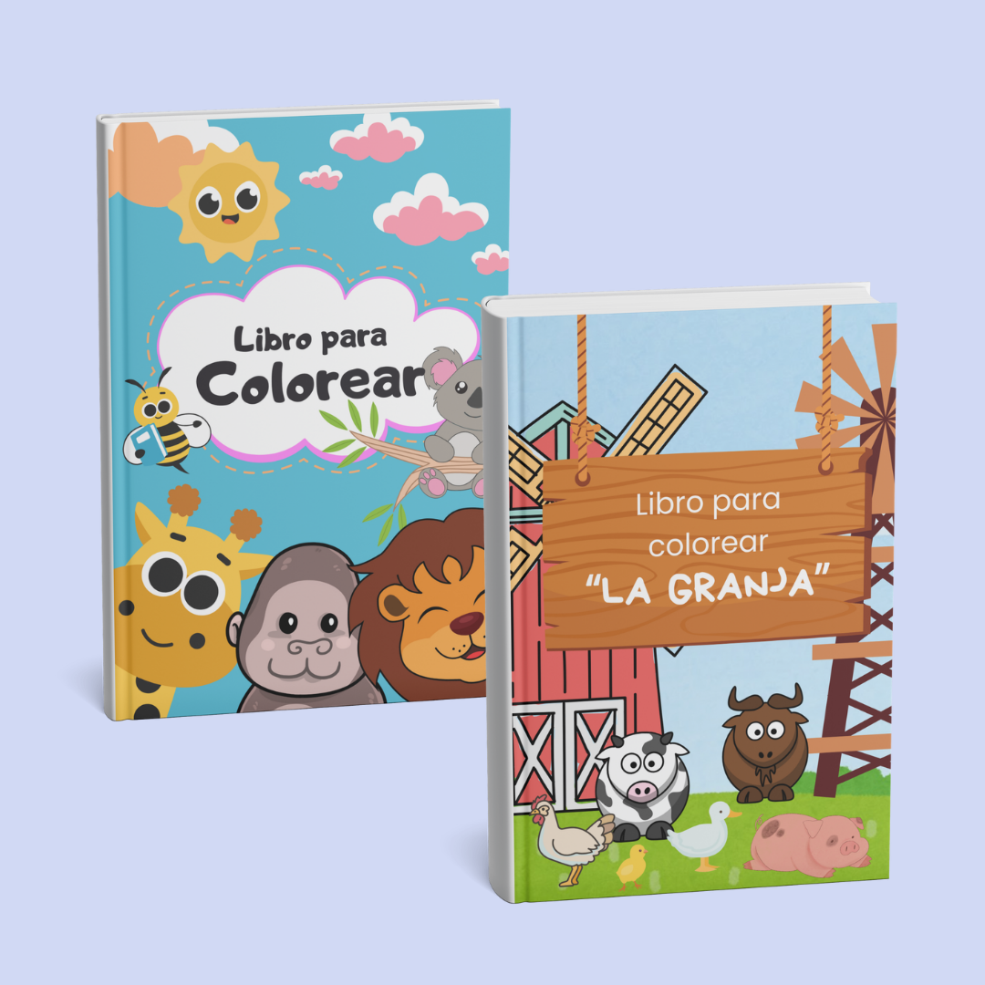 Aventuras en la Granja – Pack de libro para colorear🎨🌿 - Miriam S...
