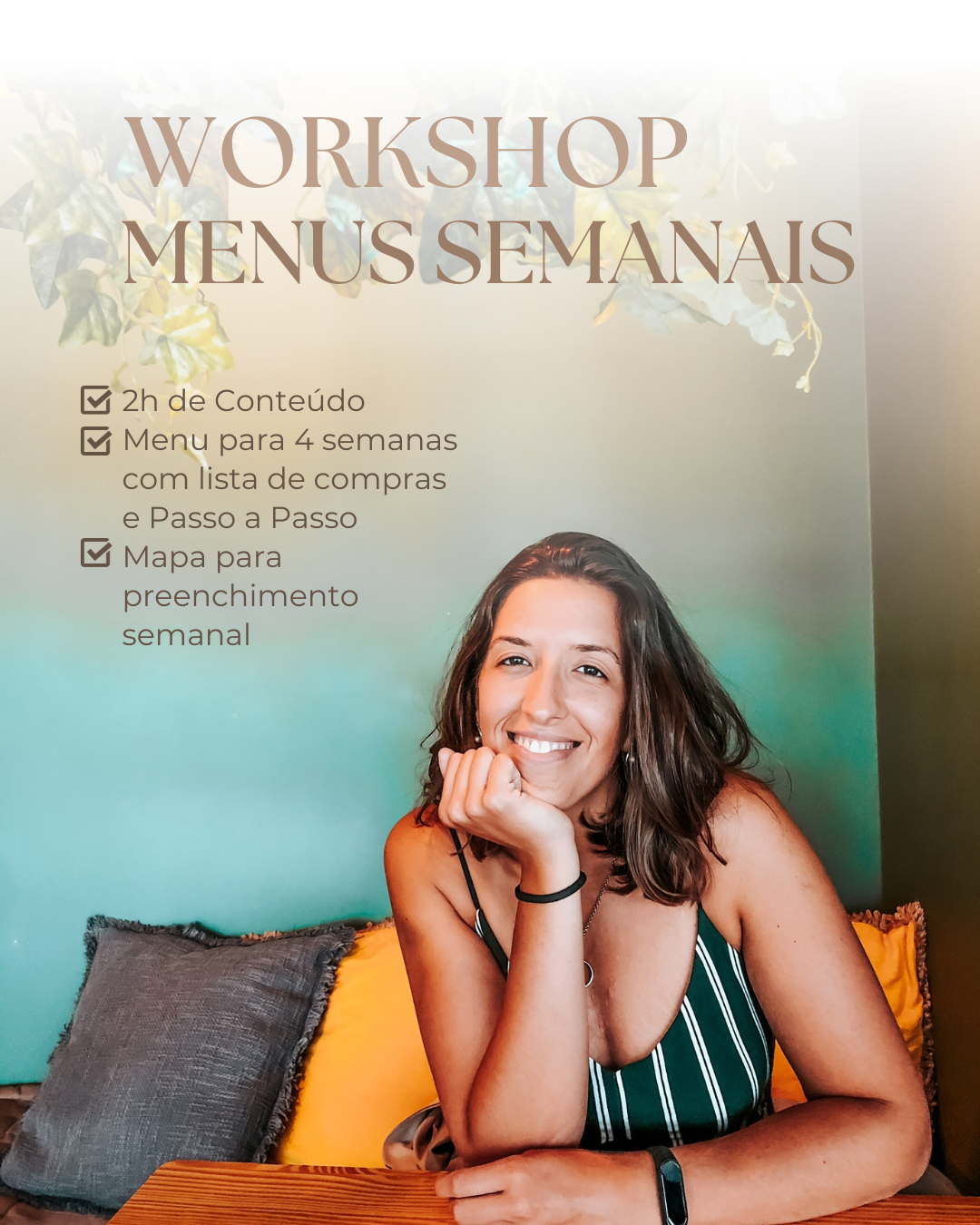 Workshop de Menus Semanais - Mariana Tavares | Hotmart