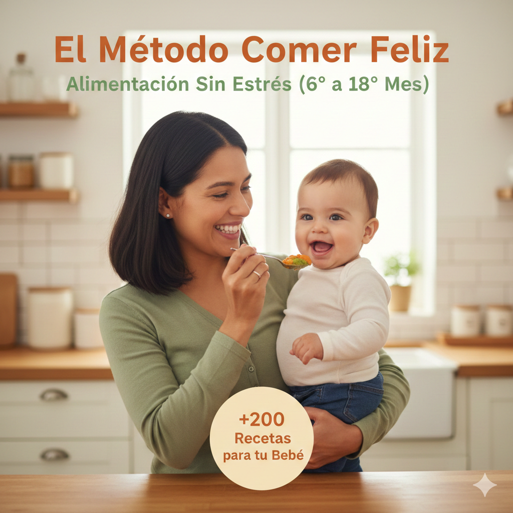 El Método Comer Feliz: Alimentación Sin Estrés (3º a 18º Mes) +200 ...