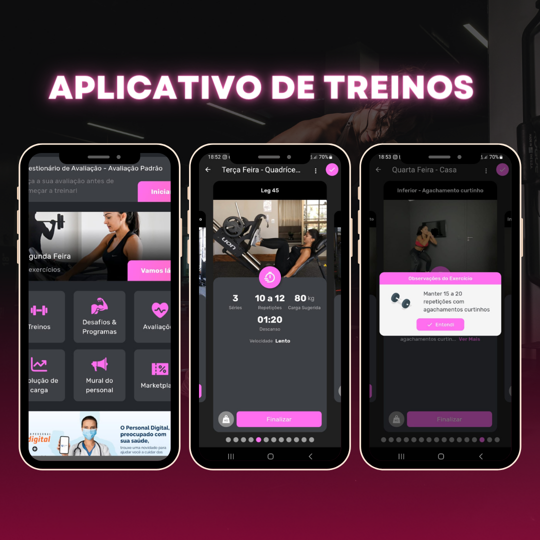 APLICATIVO DE TREINOS