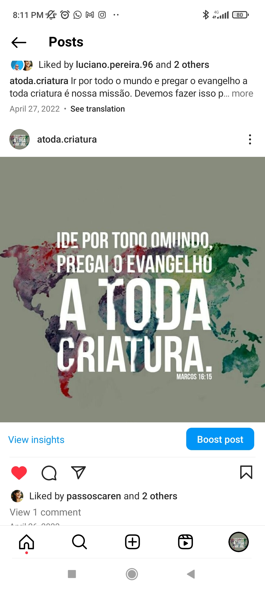 A Toda Criatura 1.0 - Discipulado