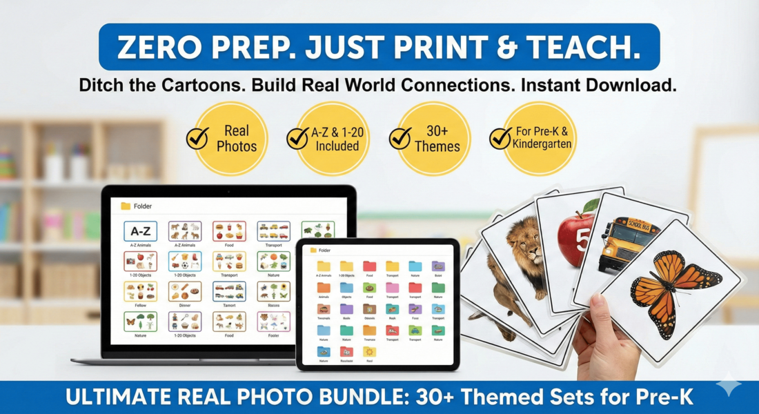 Ultimate Real Photo Bundle: Zero Prep Pre-K Kit | Hotmart