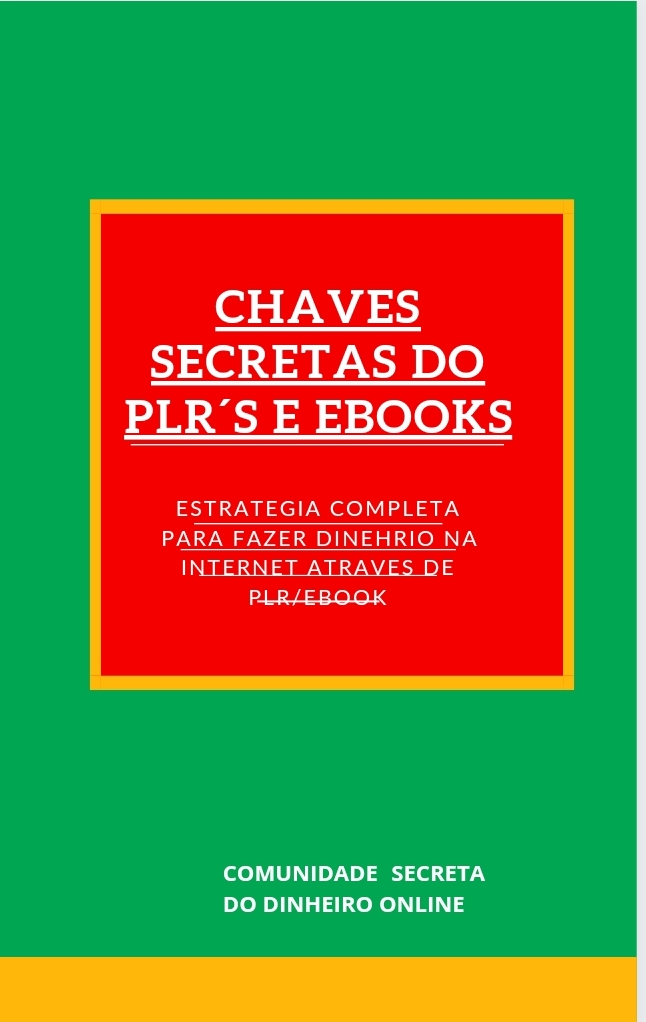 Chaves secretas do plr's e e-books